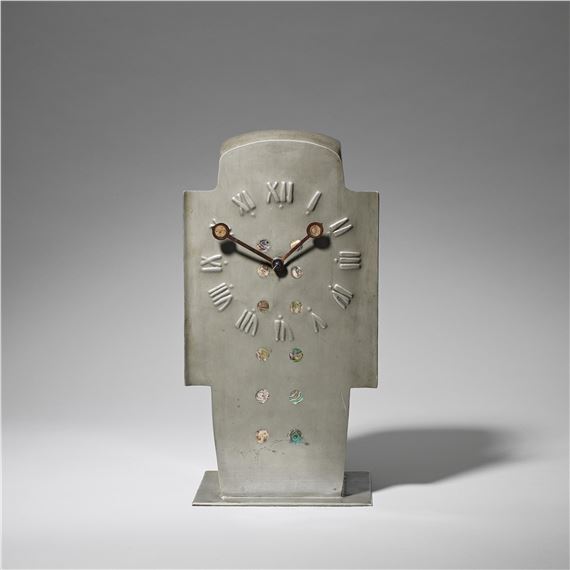 Archibald Knox | 'Tudric' mantel clock, model 097, circa 1902 (Circa ...