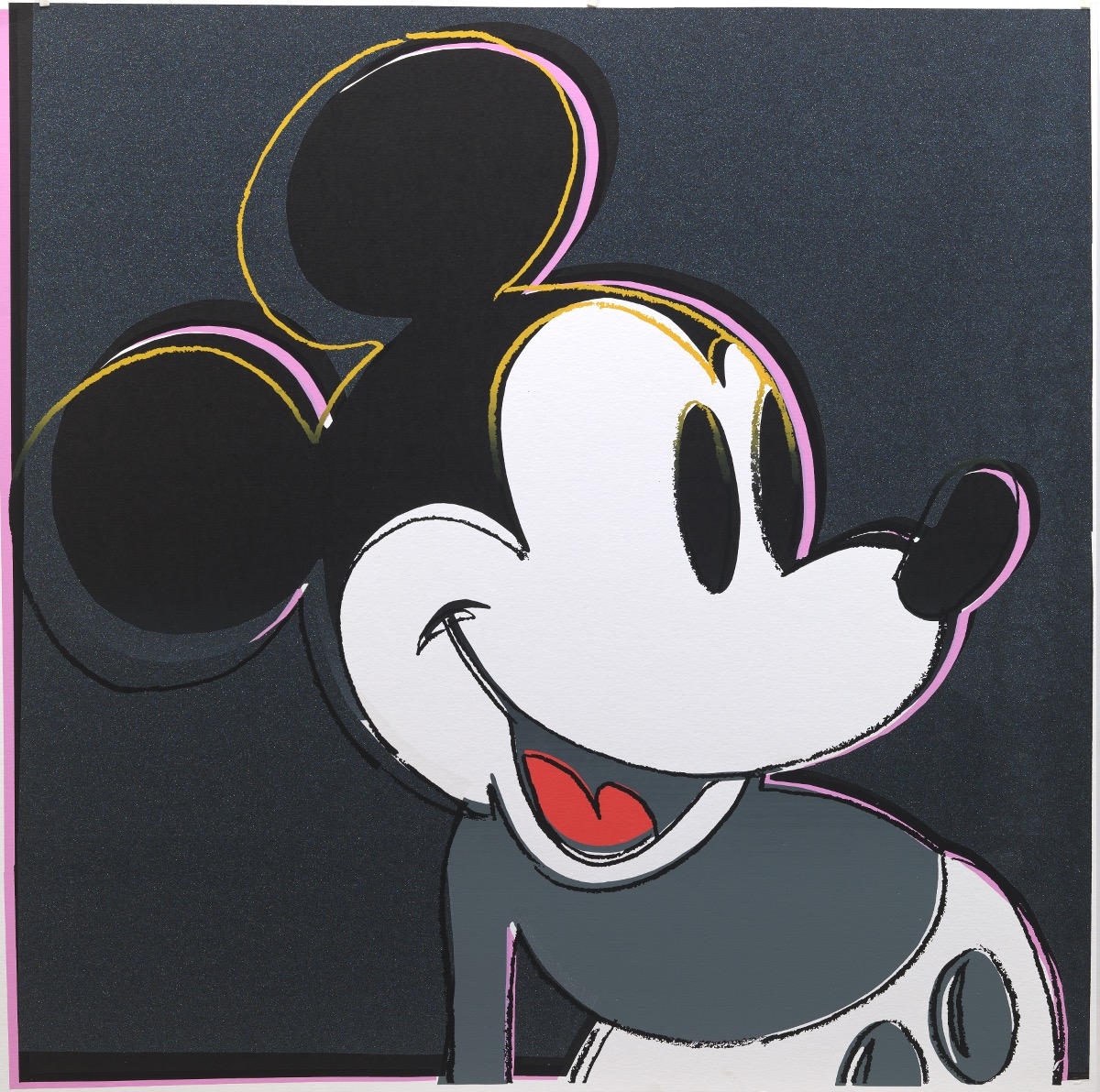 Andy Warhol | Mickey Mouse from the Myths Series (1981) | MutualArt