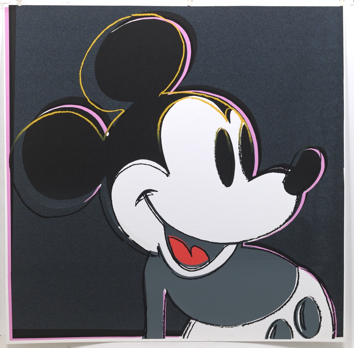 Andy Warhol | Mickey Mouse from the Myths Series (1981) | MutualArt