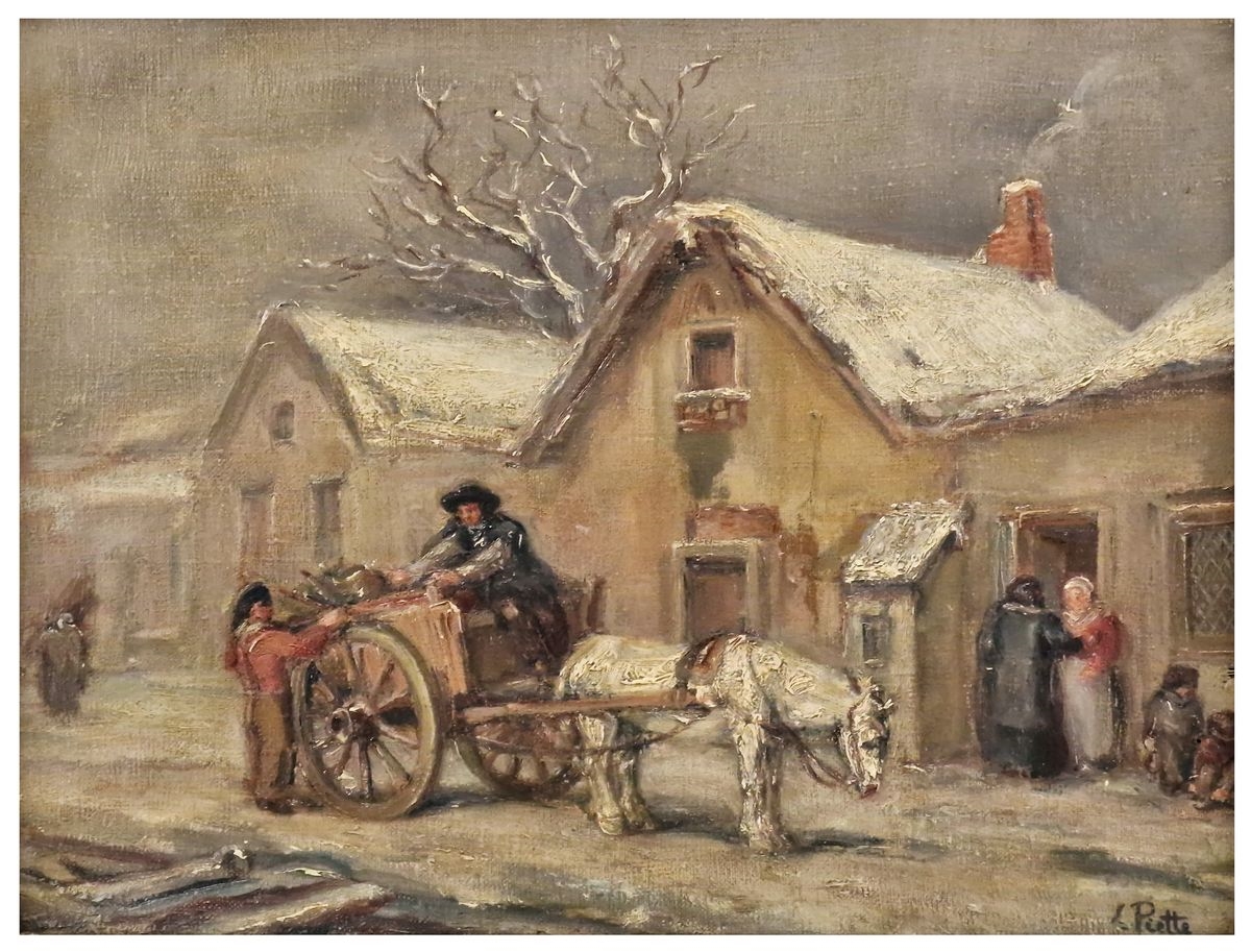 Ludovic Piette | Le marchand de bois | MutualArt
