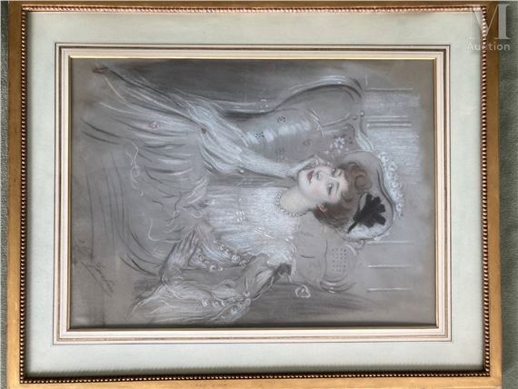 Antoine Henri Pierre de La Gandara | Portrait de Liane de Pougy | MutualArt
