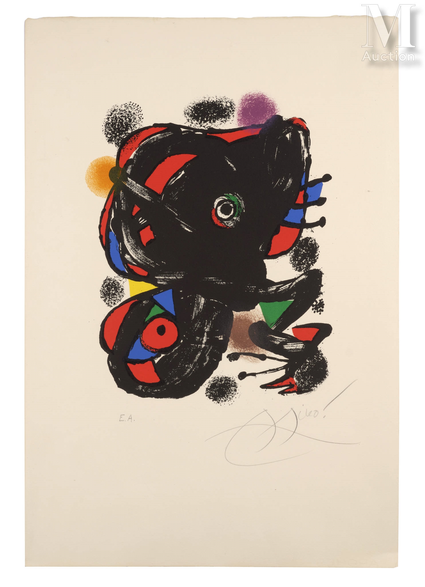 Joan Miró | Composition | MutualArt