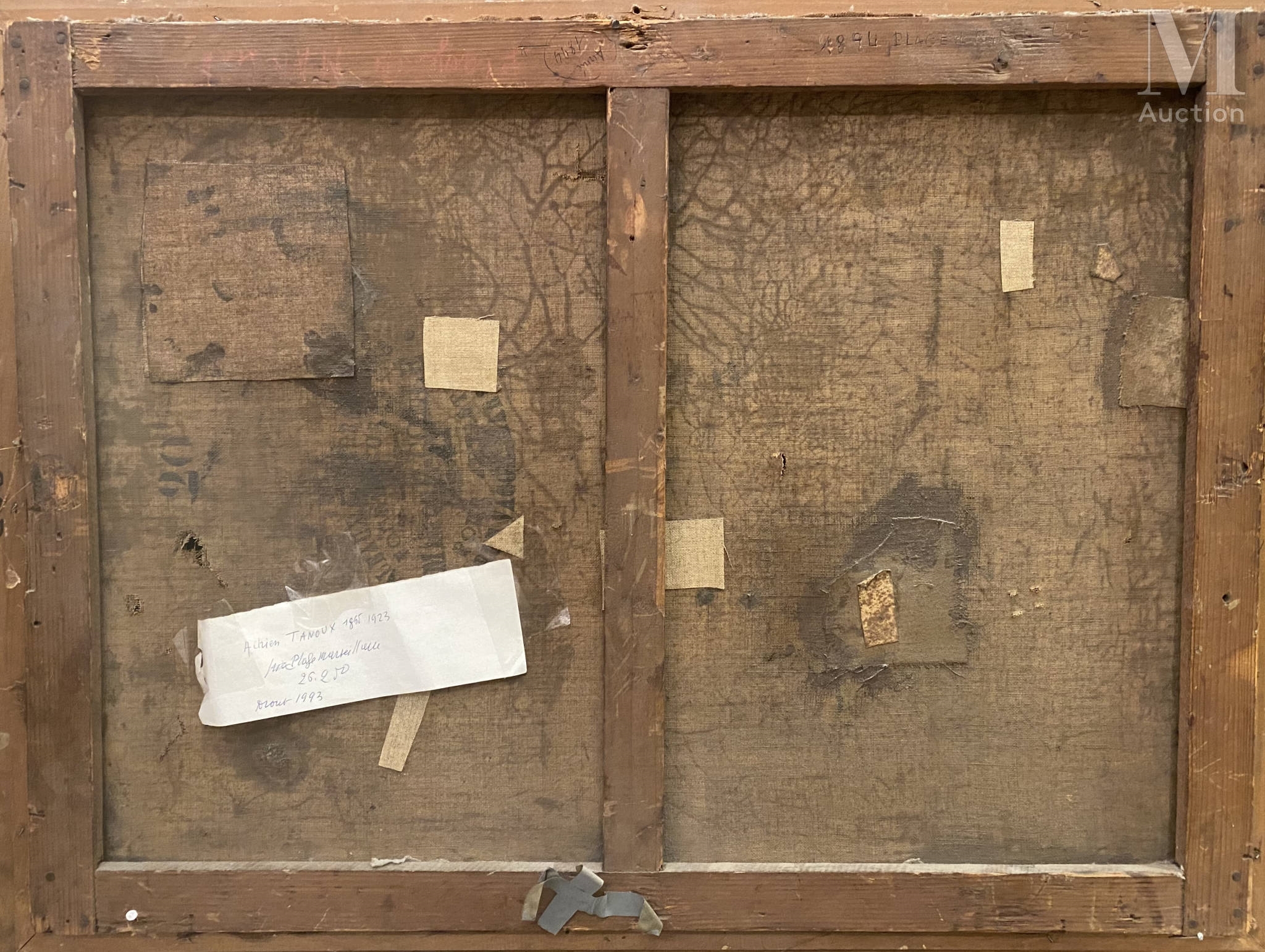 Adrien Henri Tanoux | Personnages devant un port | MutualArt