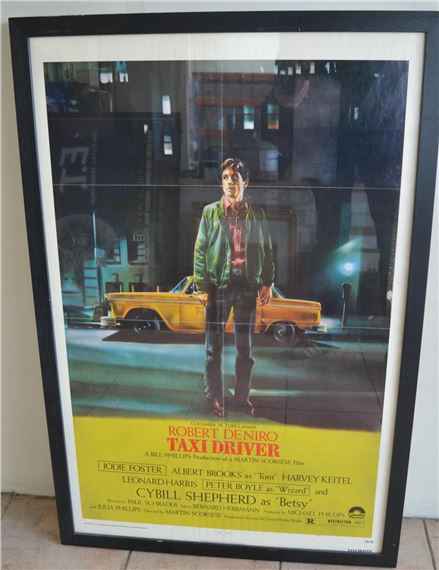 Robert De Niro Sr. | Original one sheet Columbia Pictures movie for Taxi Driver starring, Harvey ...