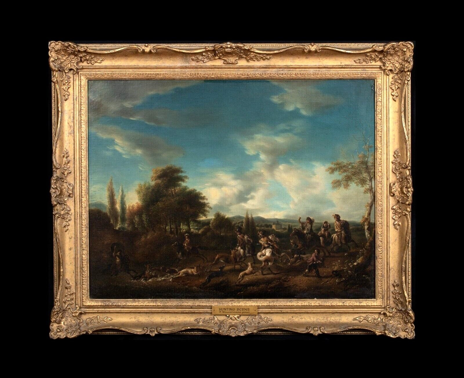 Philips Wouwermans | STAG HUNT SCENE (17th Century) | MutualArt