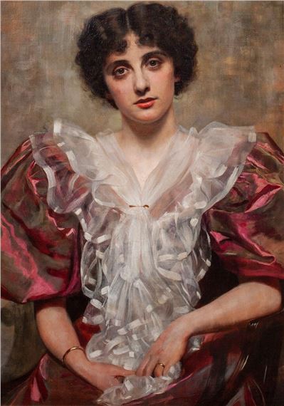 Albert Henry Collings | PORTRAIT ACTRESS & SINGER MARJORIE VILLIS (1920 ...