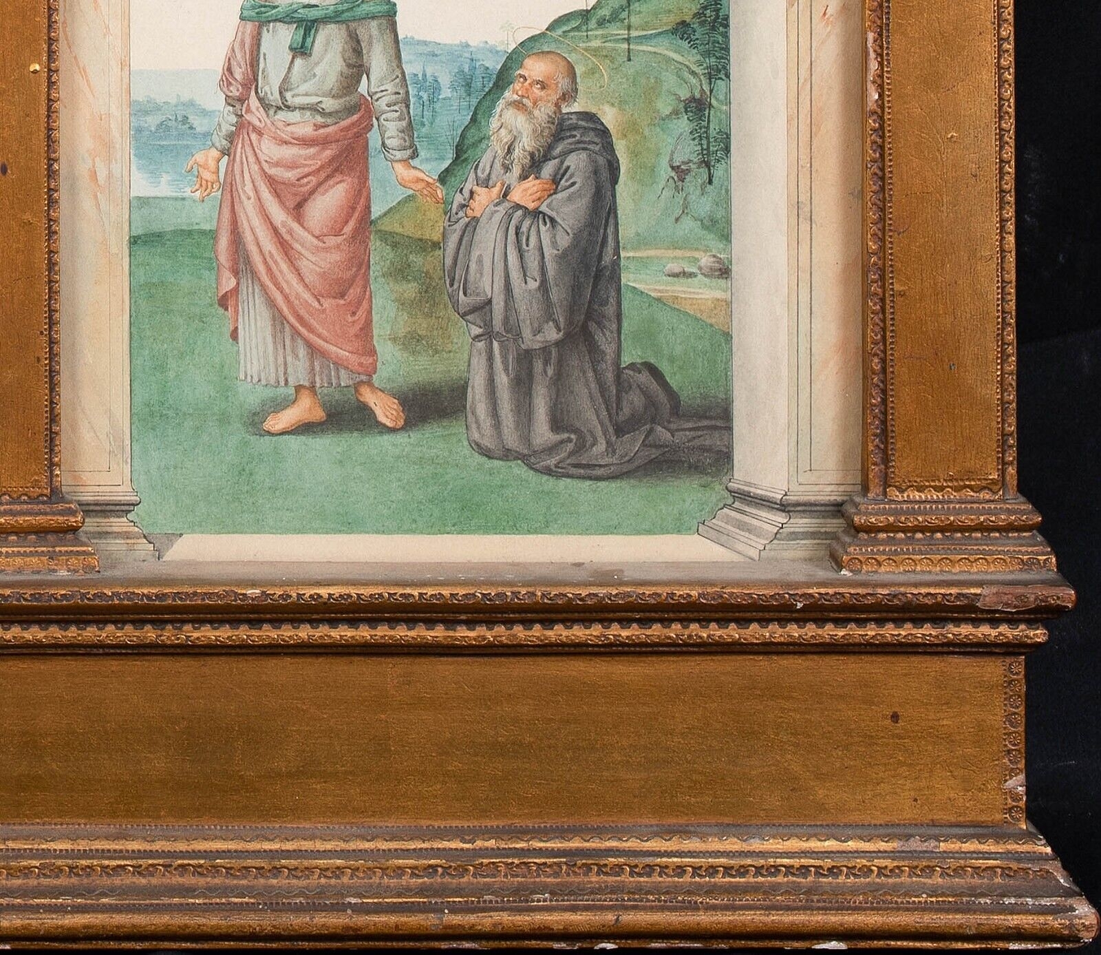 Umbrian School, 17th Century | TRIPTYCH JESUS CRUCIFIXION (17th Century) | MutualArt