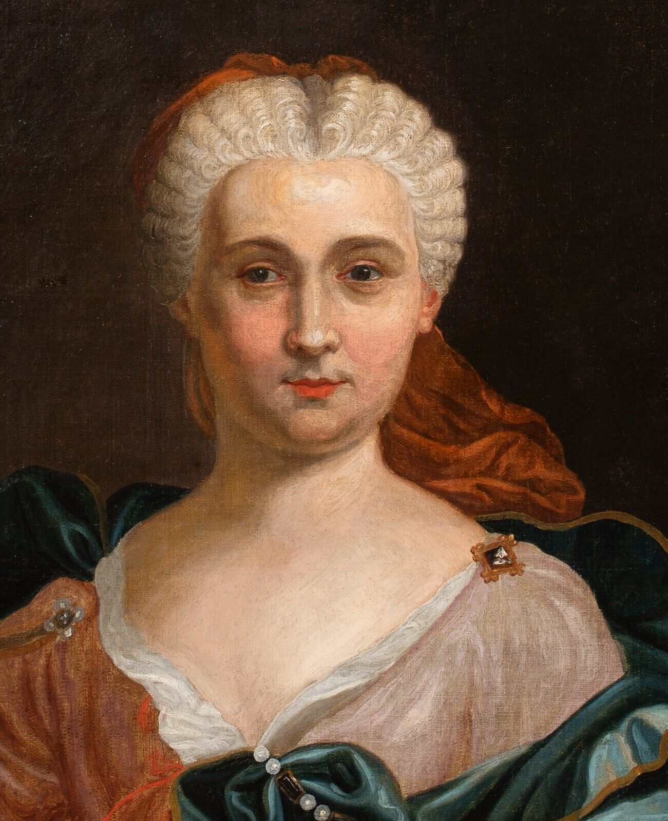 French School, 18th Century | PORTRAIT OF ANNA CANALIS DI CUMIANA (18th ...