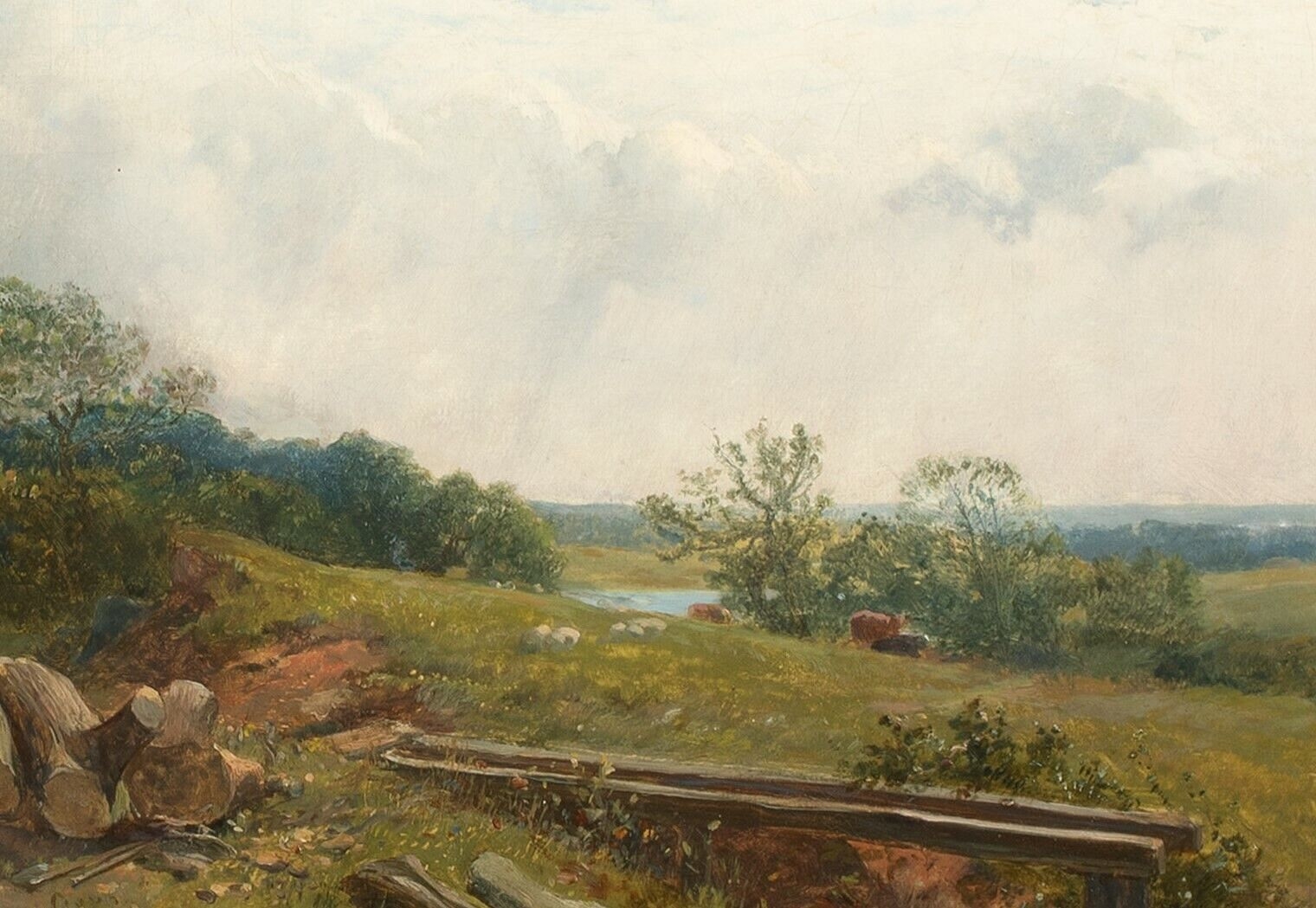 James Hill | THE LOGGERS REST (19th Century) | MutualArt