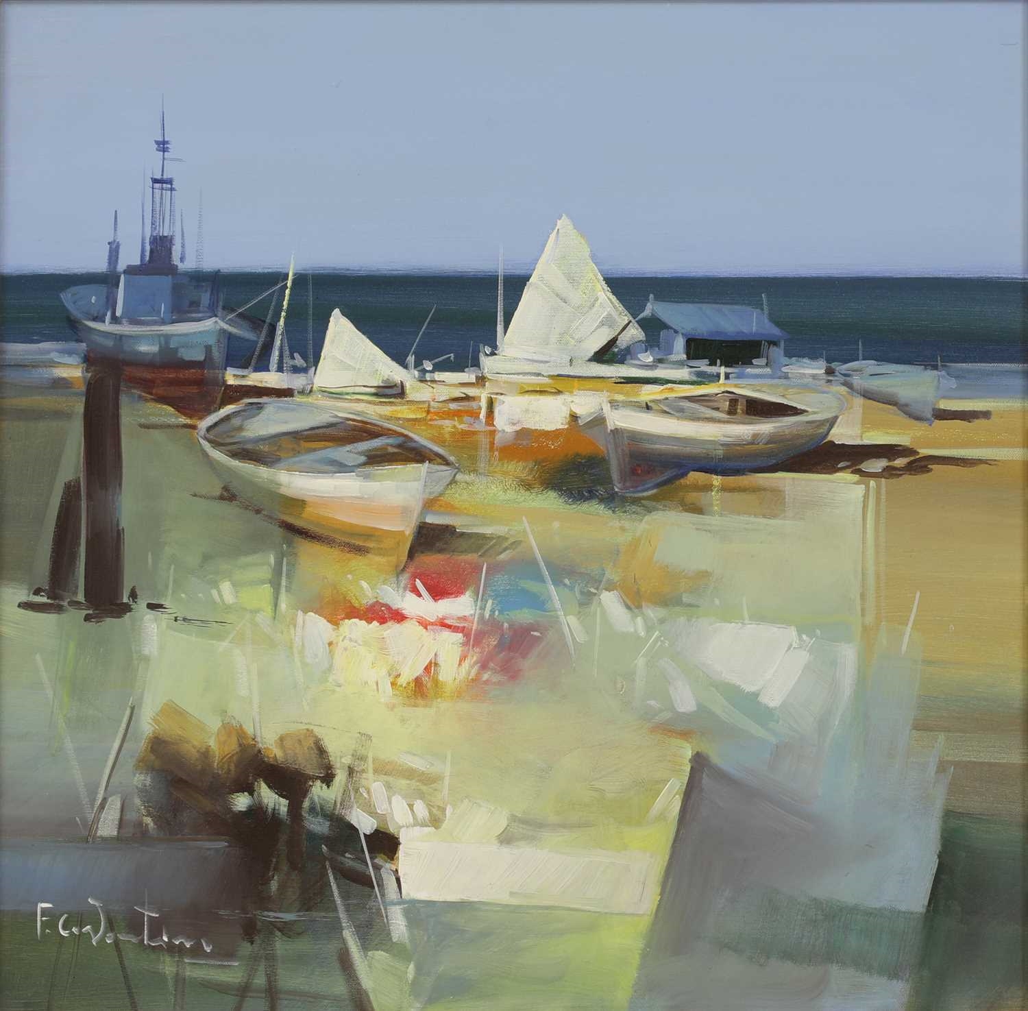 Fabio Costantino | Harbour scene | MutualArt