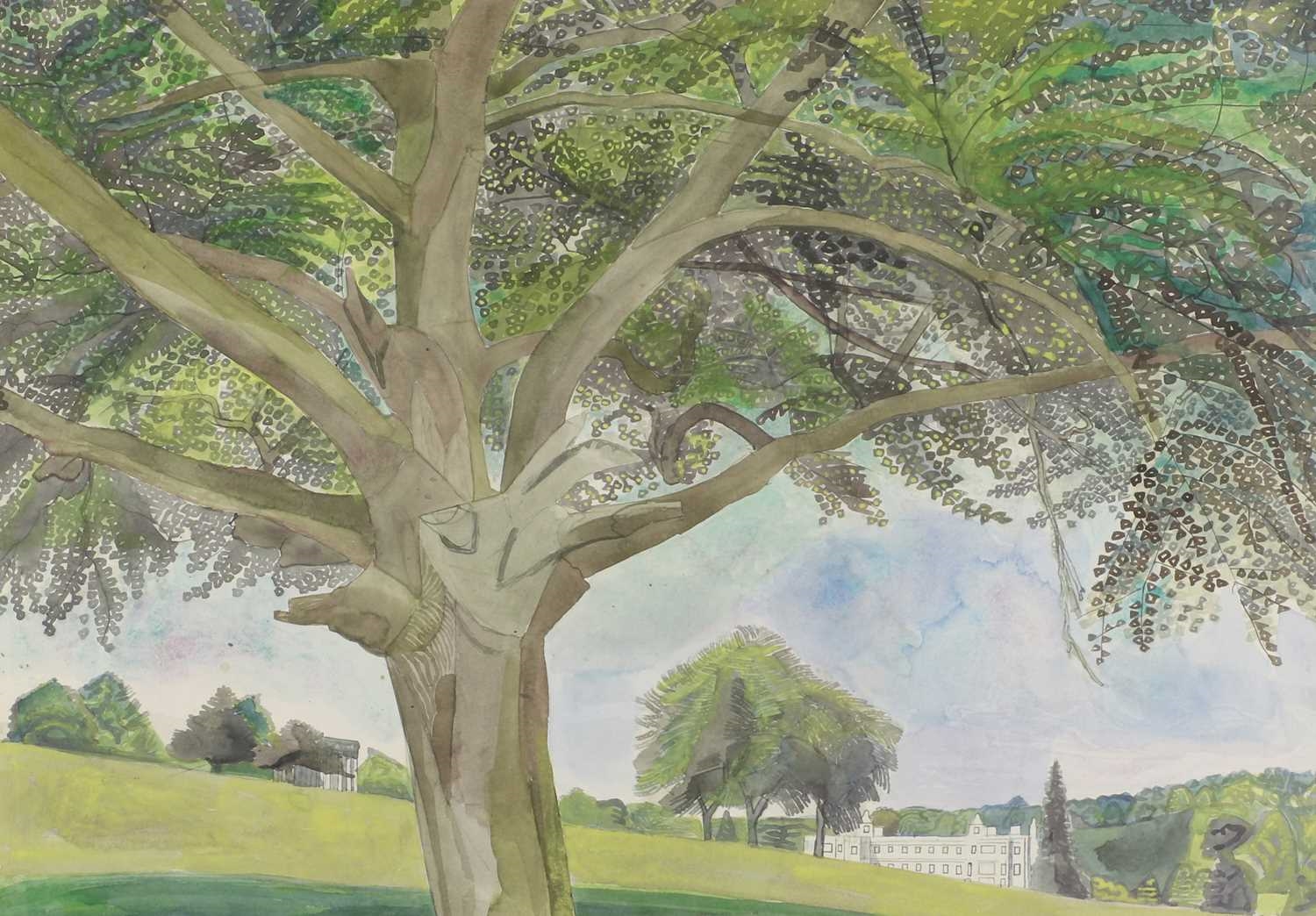 Edward Bawden | The Temple of Concord, Audley End (1903) | MutualArt