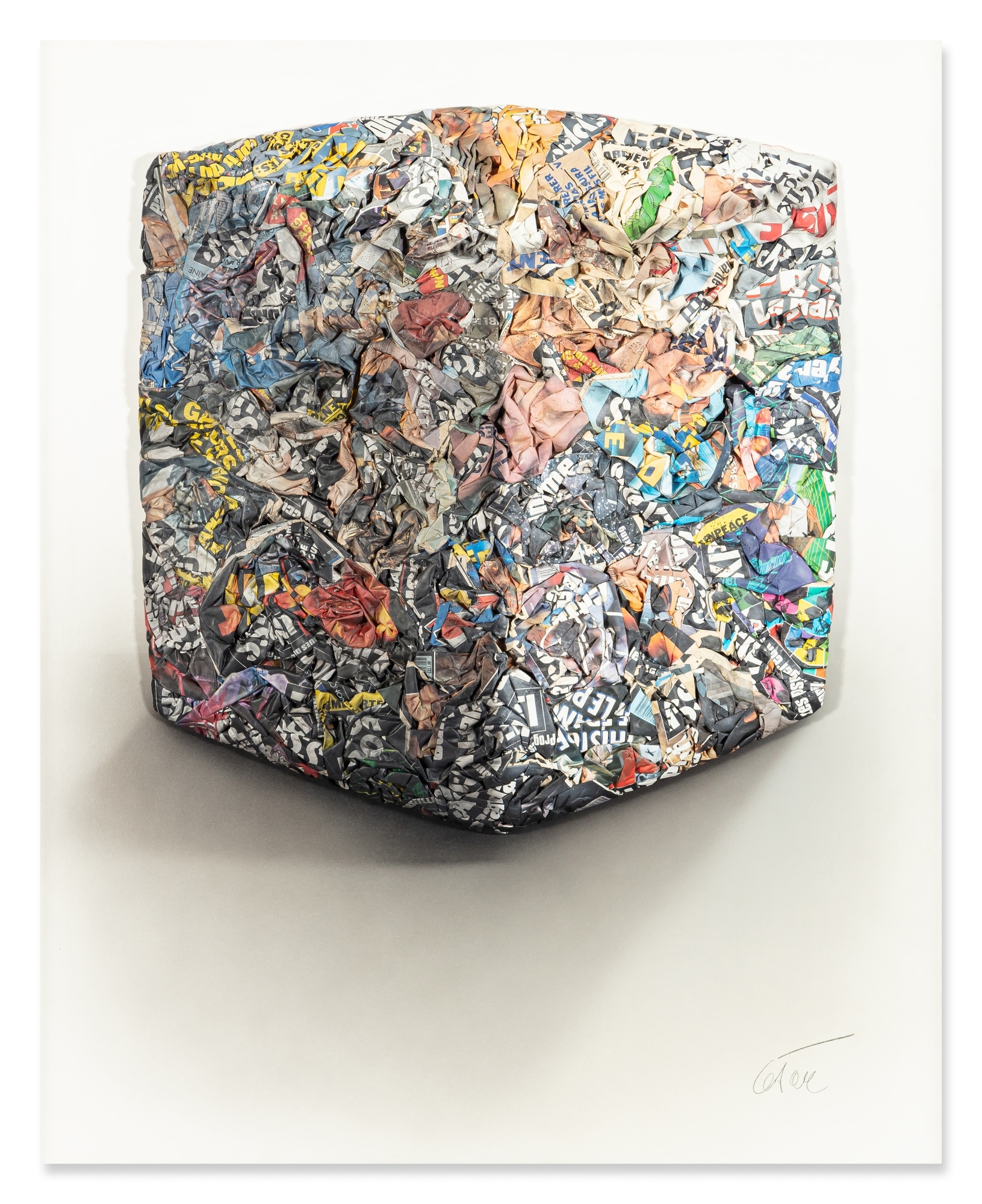 César Baldaccini | Portrait de Compression | MutualArt