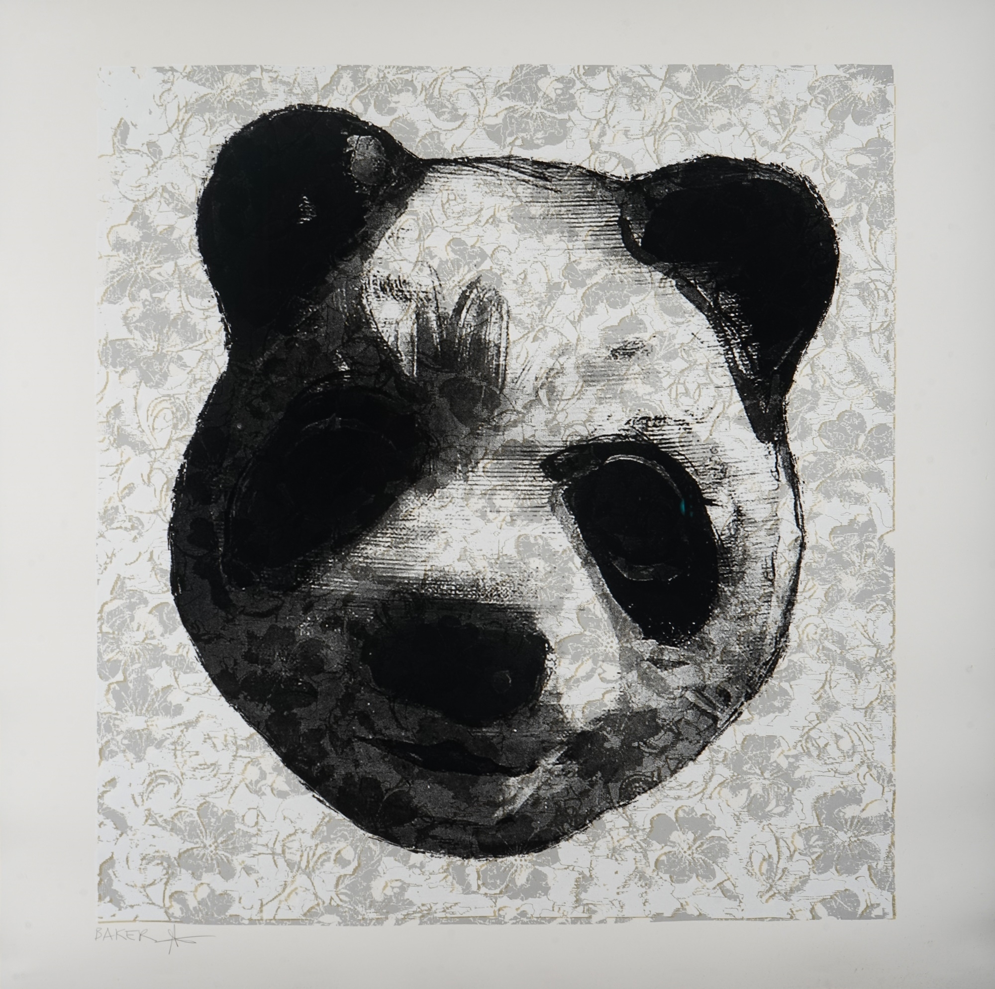 Charming Baker | Flocked Panda Head (2018) | MutualArt