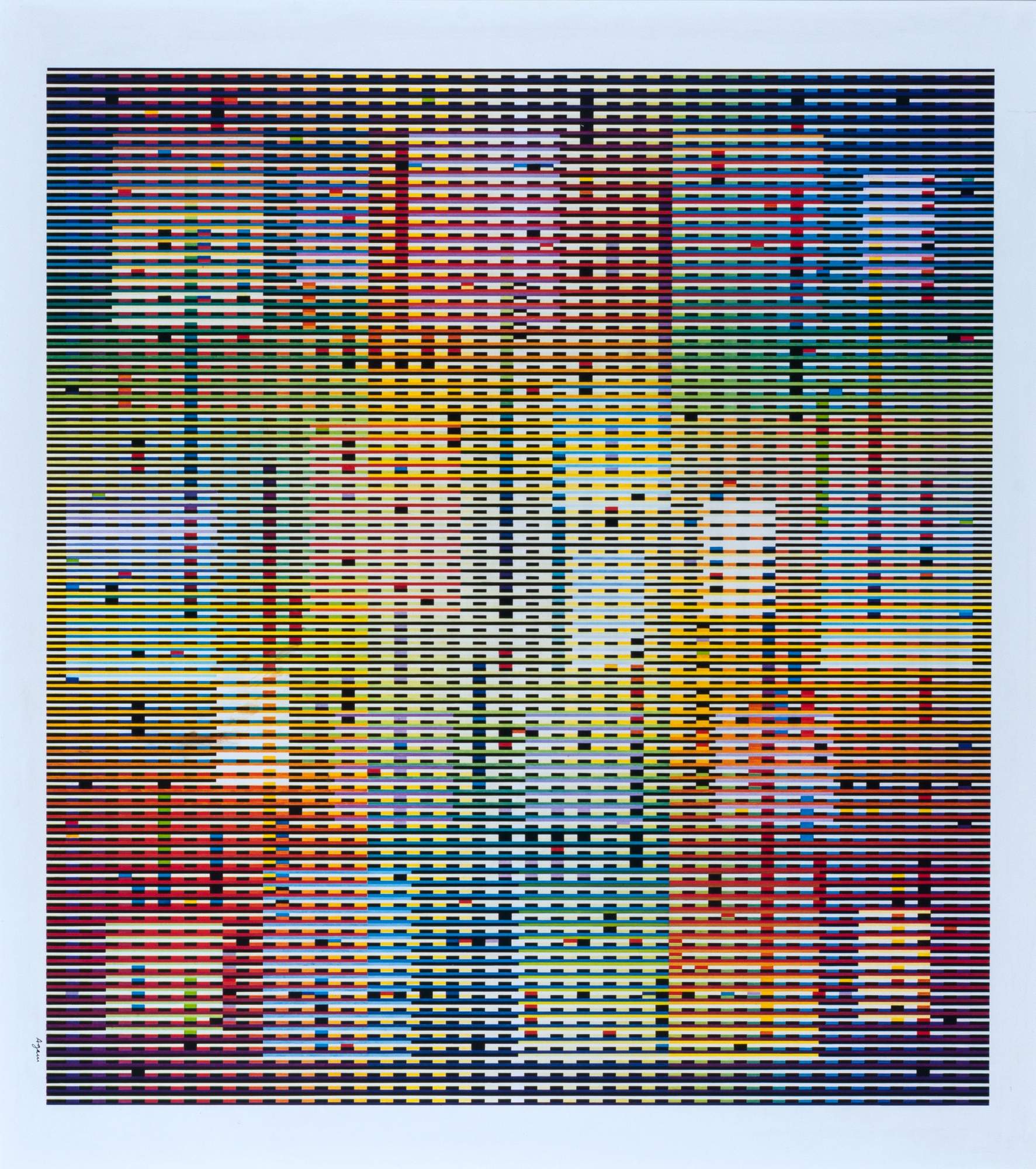 Yaacov Agam | Tapigraphie | MutualArt