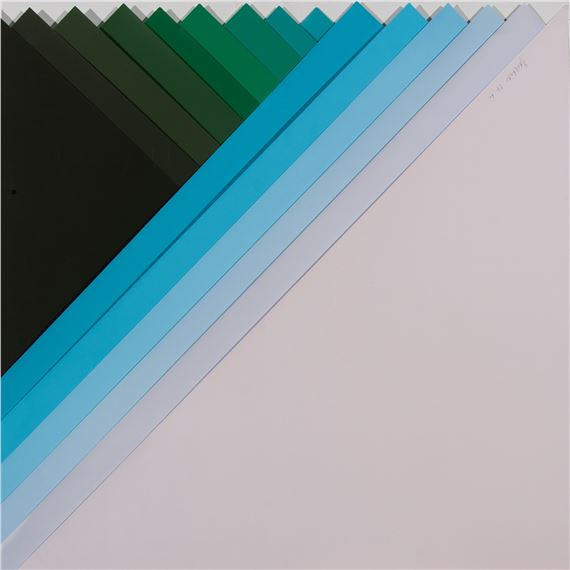 Karl Gerstner | Color Angles (1960) | MutualArt