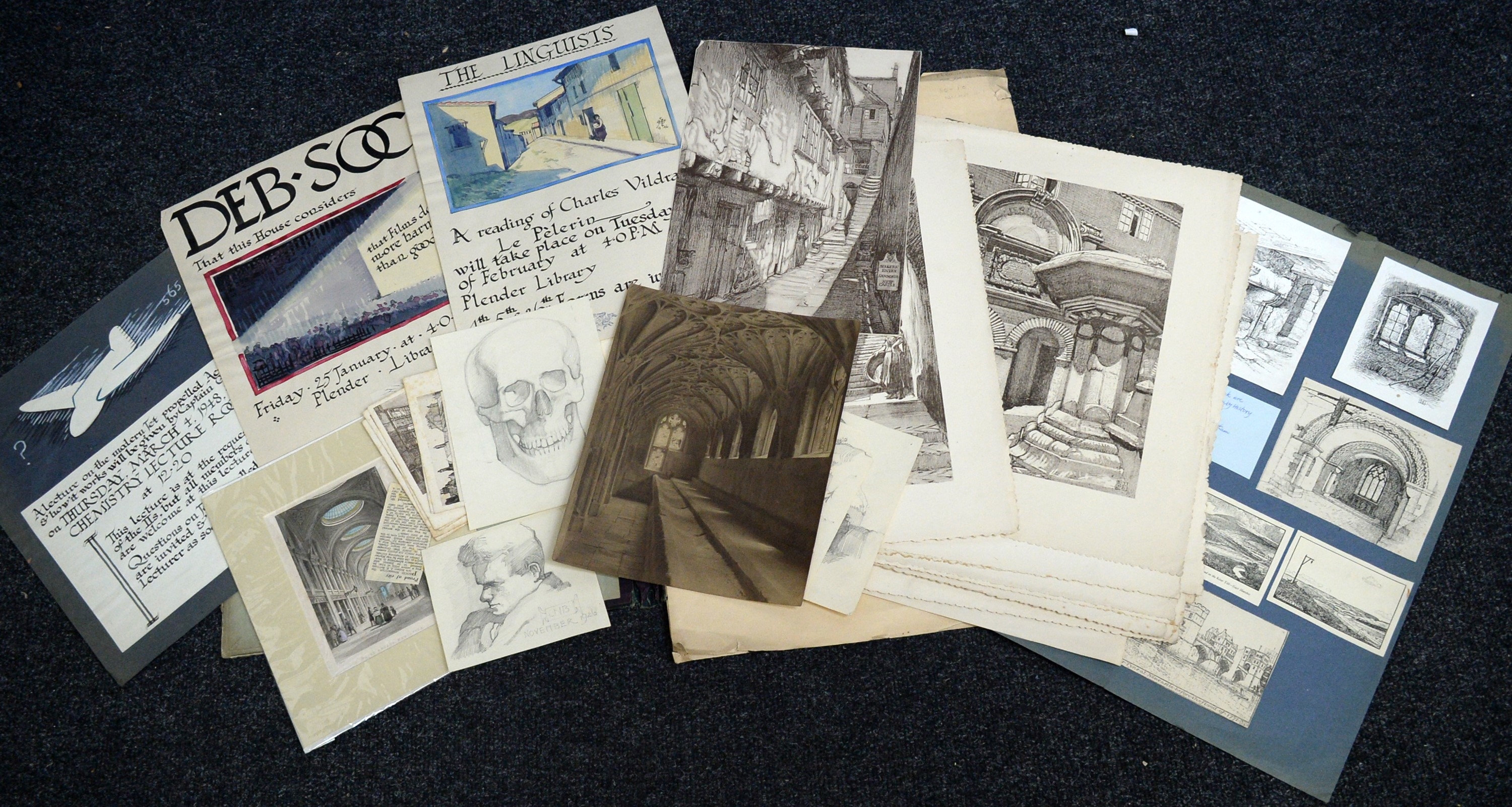 Robert John Scott Bertram | A folio of original drawings | MutualArt