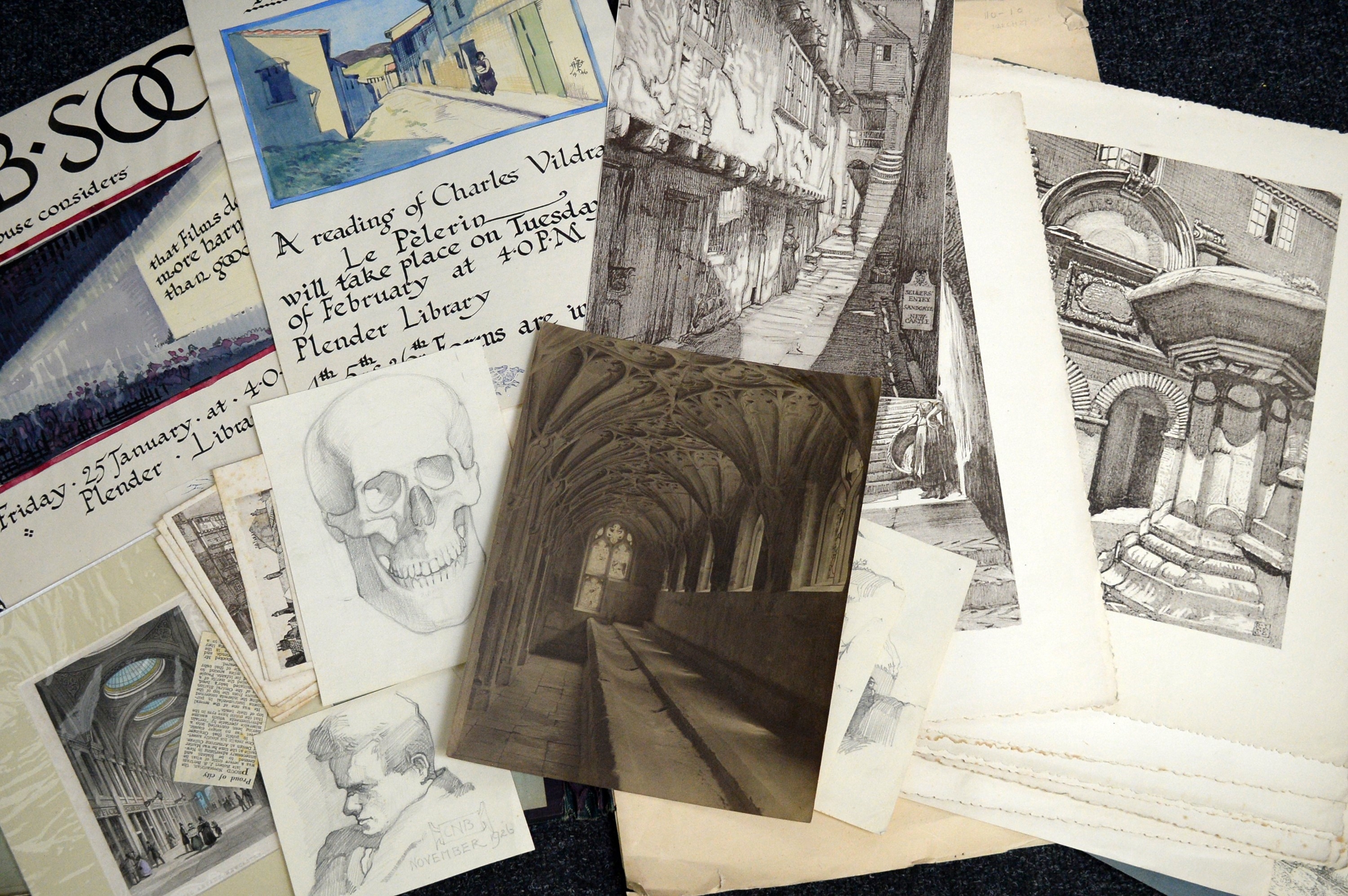 Robert John Scott Bertram | A folio of original drawings | MutualArt
