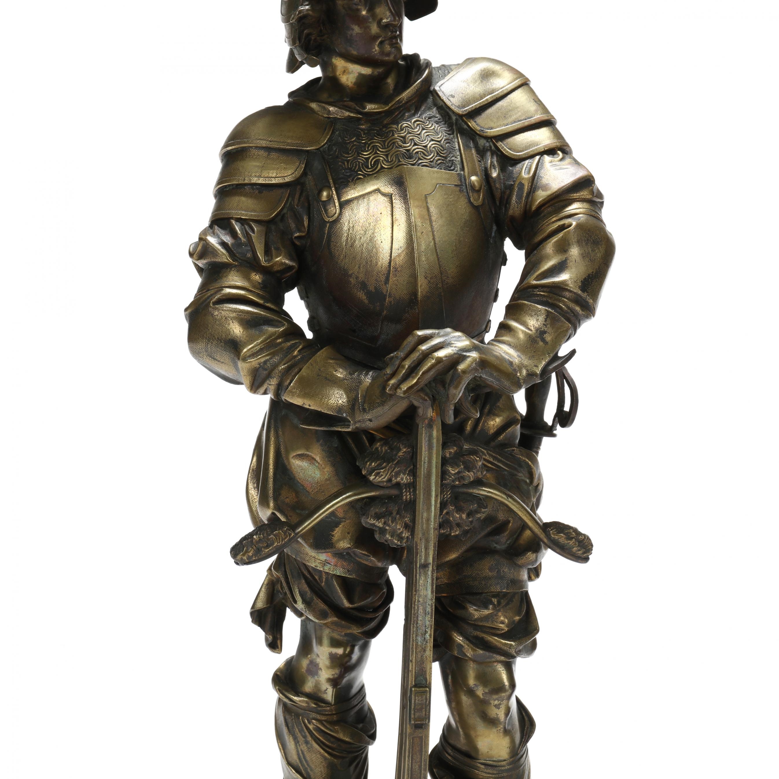 Théodore Gechter | Pair of Renaissance Soldiers (19th Century) | MutualArt