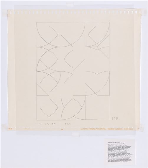 Gottfried Honegger | Computerzeichnungen (1970) | MutualArt
