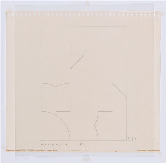 Gottfried Honegger | Computerzeichnungen (1970) | MutualArt