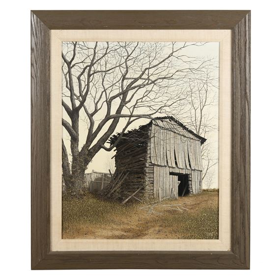 Ward H. Nichols | North Carolina Tobacco Barn | MutualArt