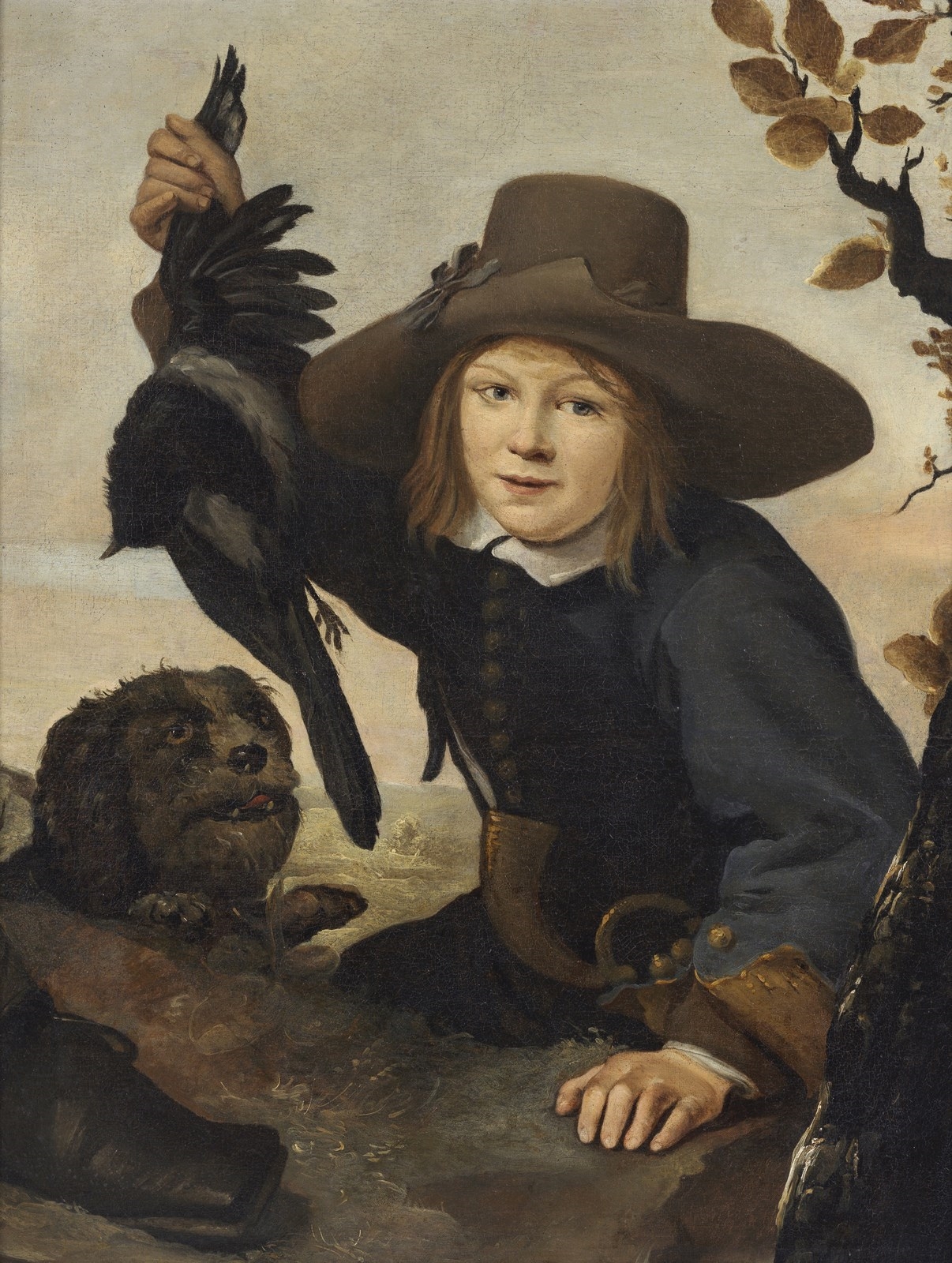 Jan Baptist Weenix | Young boy with game | MutualArt