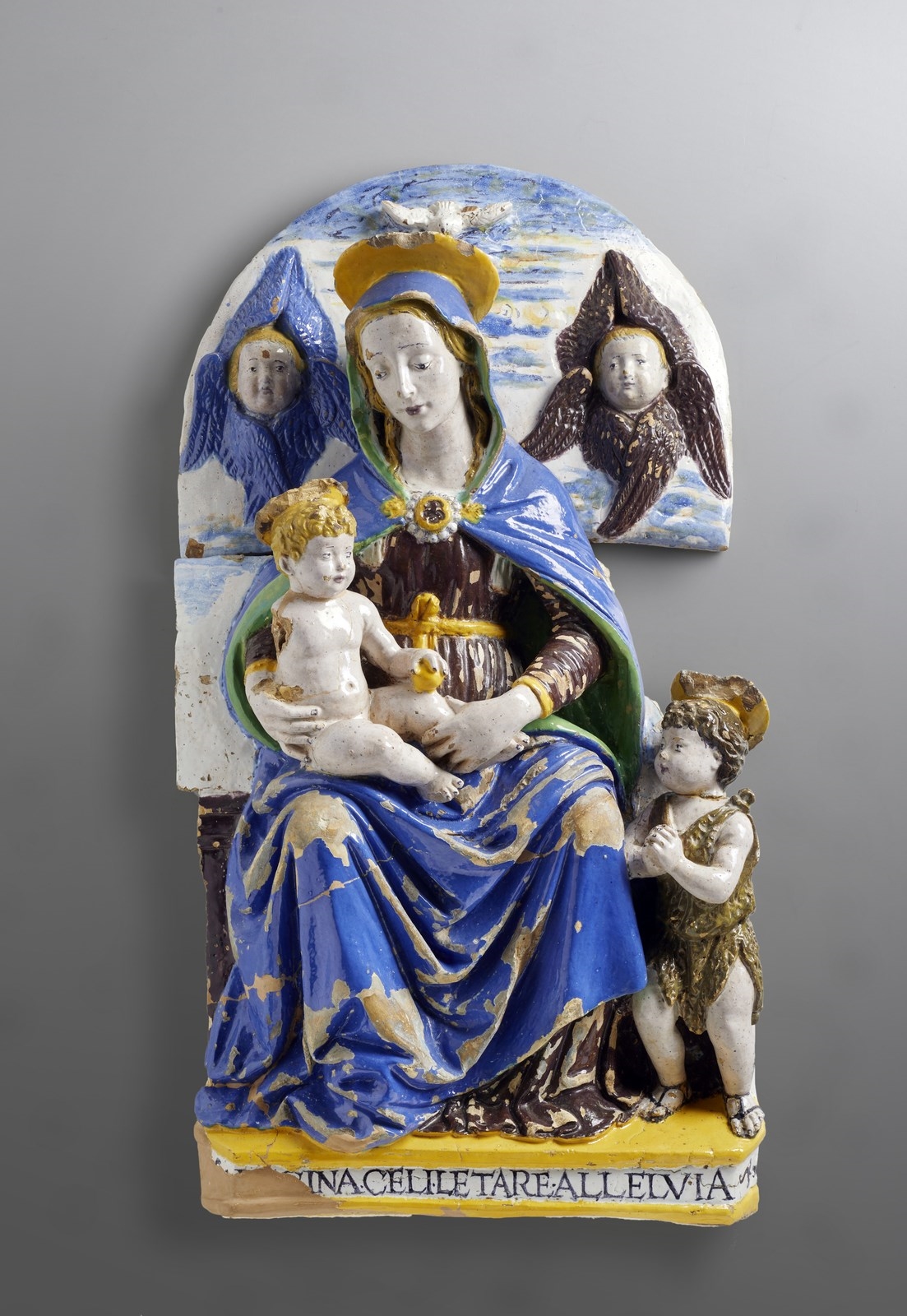 Giovanni della Robbia | Madonna with Child and the young St John the ...