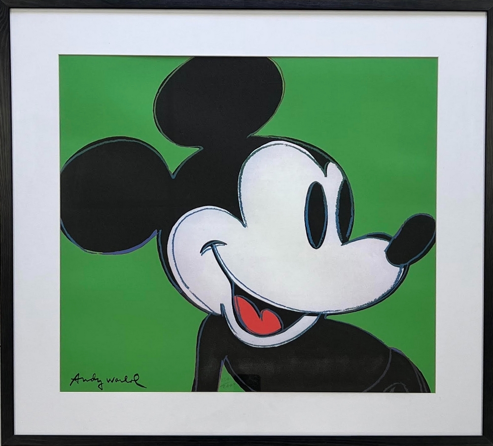 Andy Warhol | Mickey Mouse | MutualArt