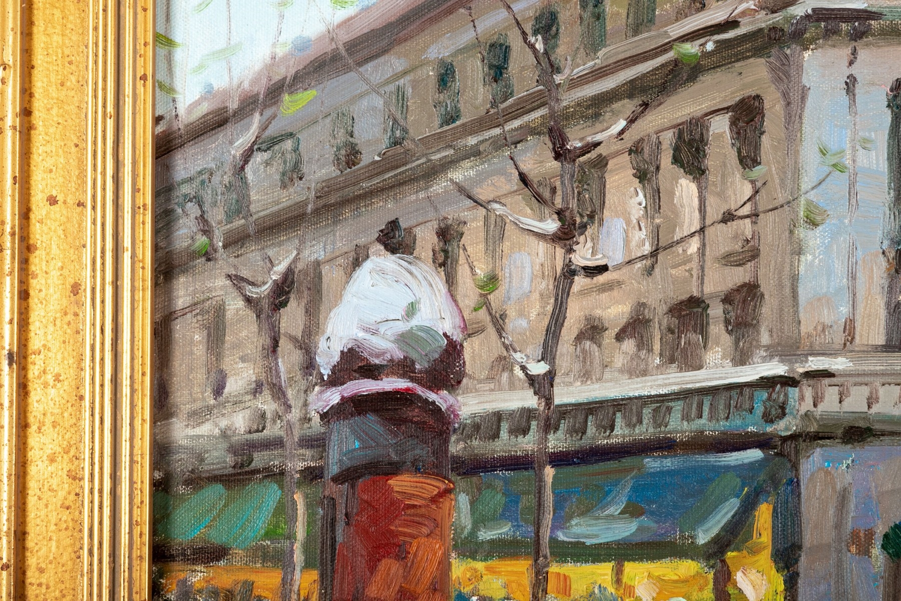 Andre Michel | Winter City Corner | MutualArt