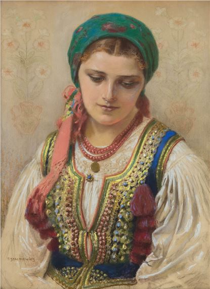 Piotr Stachiewicz | Krakowianka (Piękna Zośka) | MutualArt