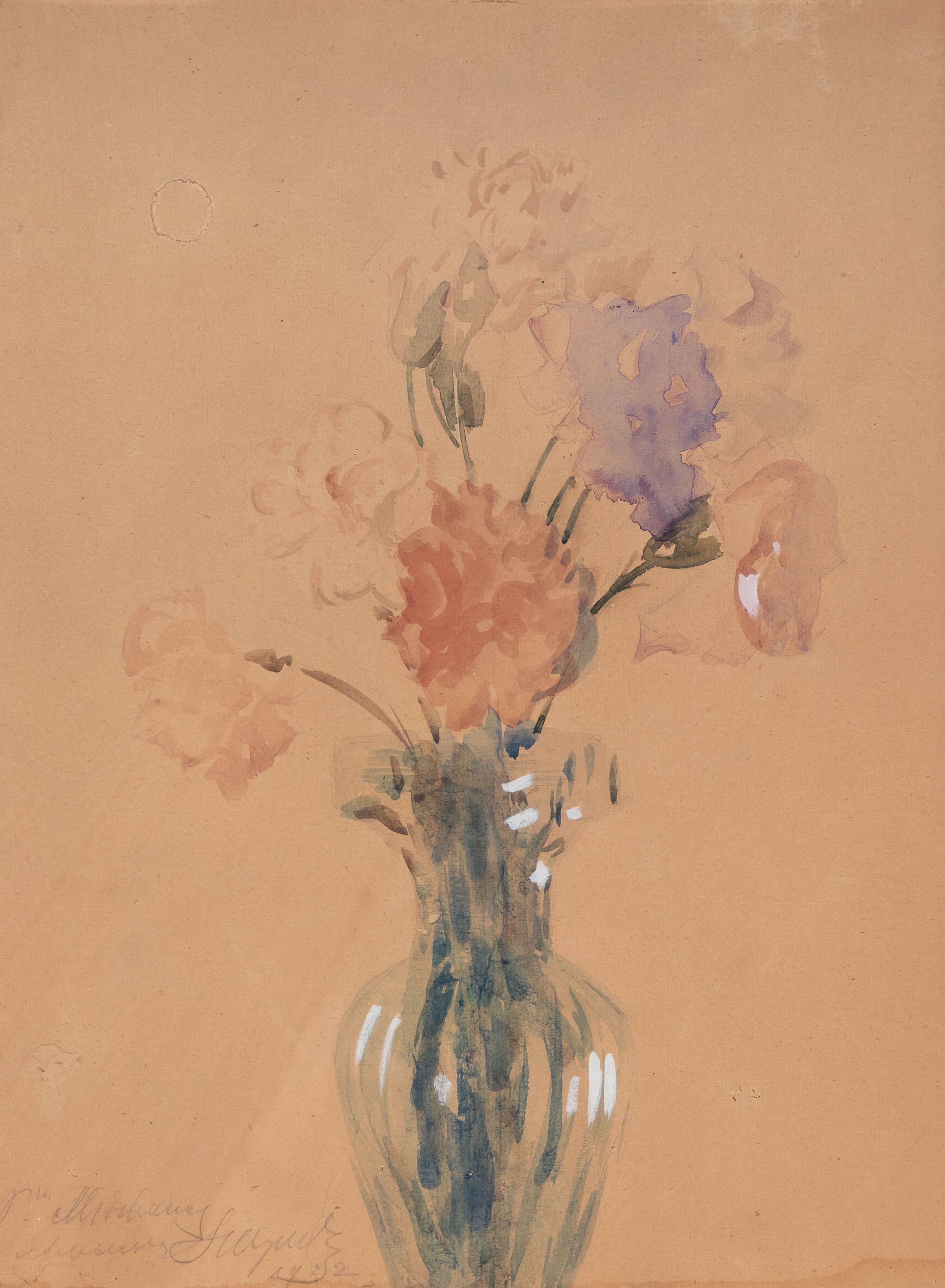 Leon Wyczolkowski | Bukiet kwiatów (1922) | MutualArt