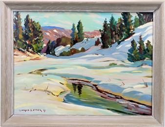 Harold Sleichter Etter | 14 Artworks at Auction | MutualArt