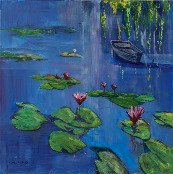 James Radford | Monet's Pond (2023) | MutualArt