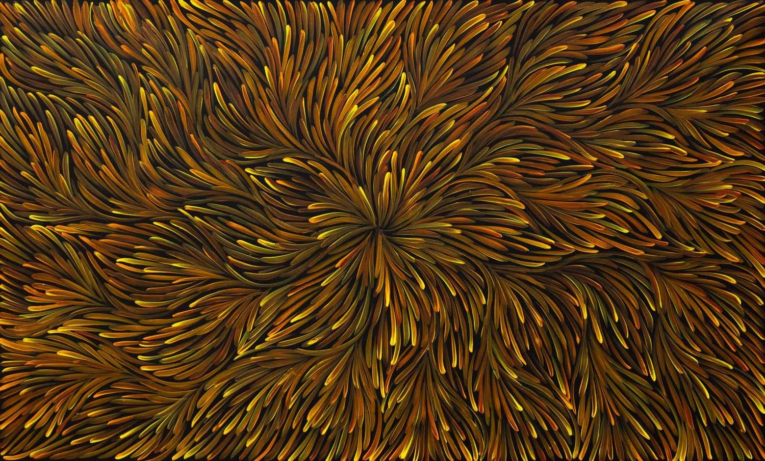 Patrick Rumble Kemarre | Bush Medicine Leaves (2021) | MutualArt