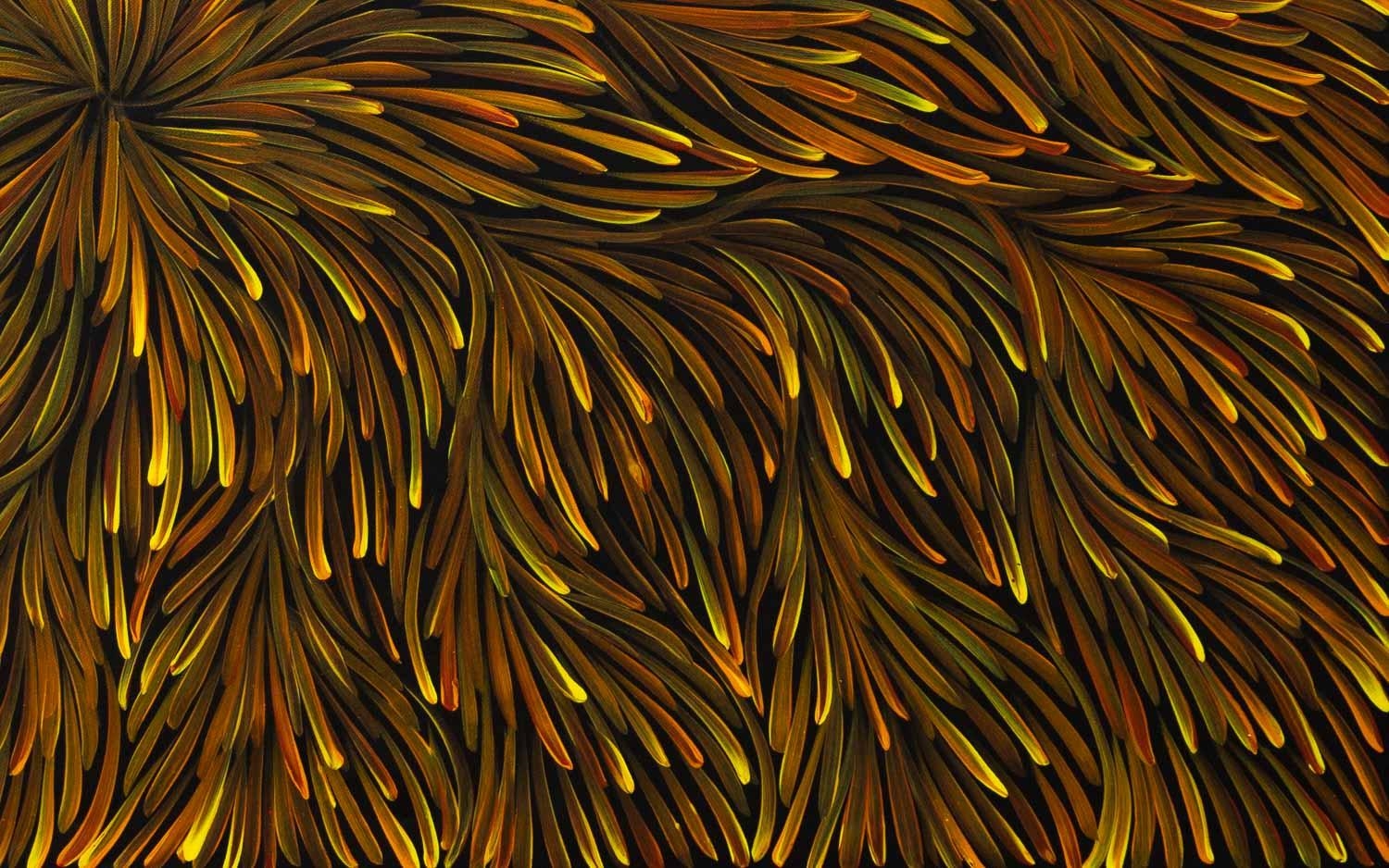 Patrick Rumble Kemarre | Bush Medicine Leaves (2021) | MutualArt