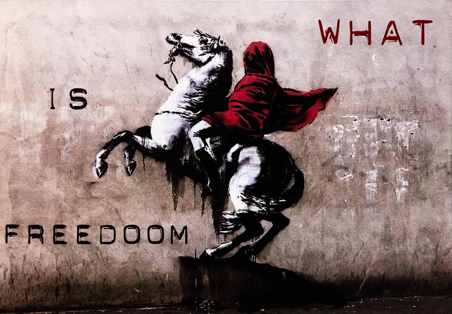 Banksy | What is Freedom | MutualArt