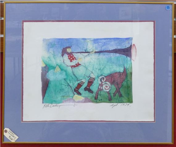 Kathy Donahey | Man with Horn (1979) | MutualArt
