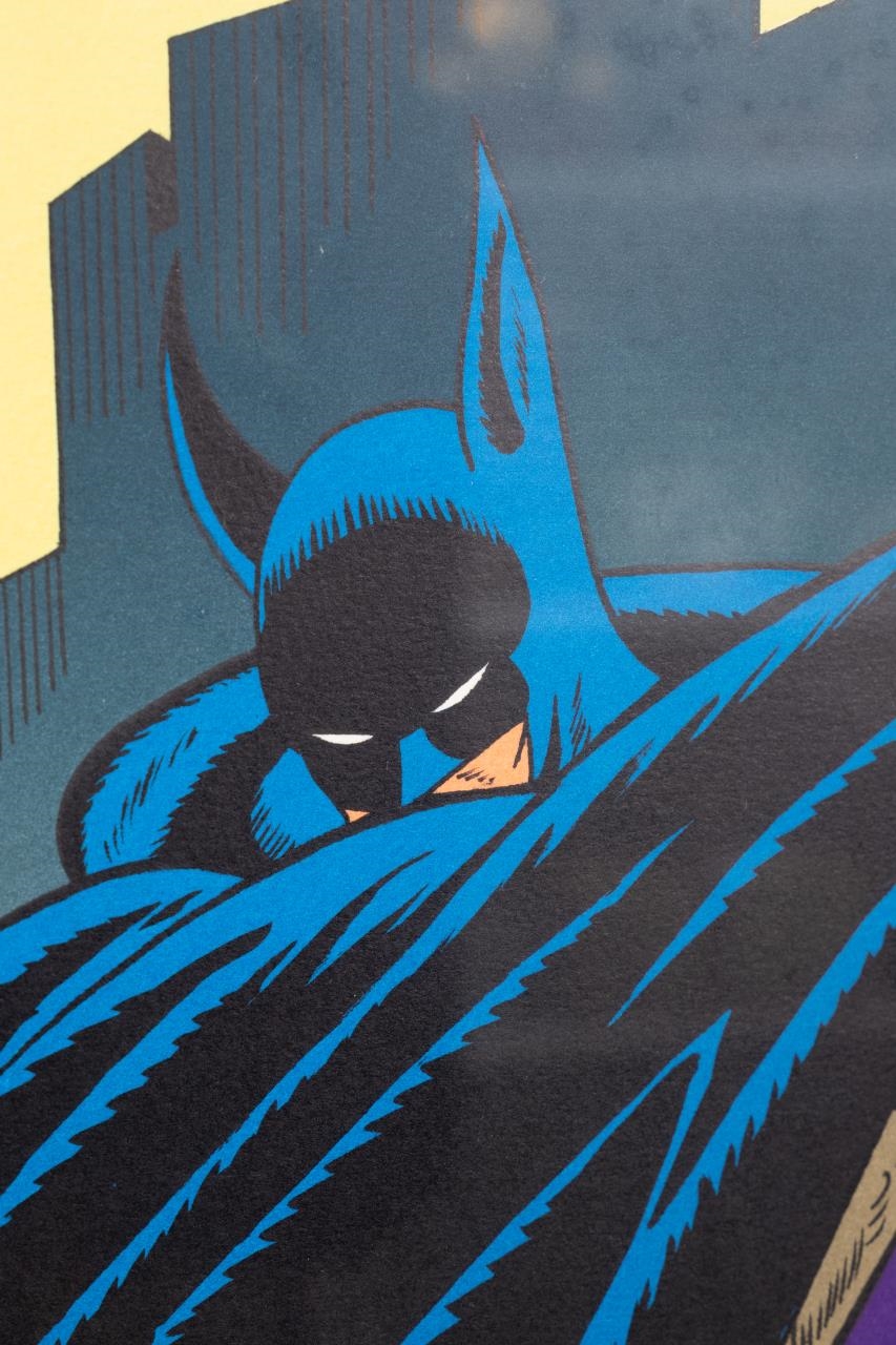 Bob Kane | Batman Over Gotham (Circa 1978) | MutualArt