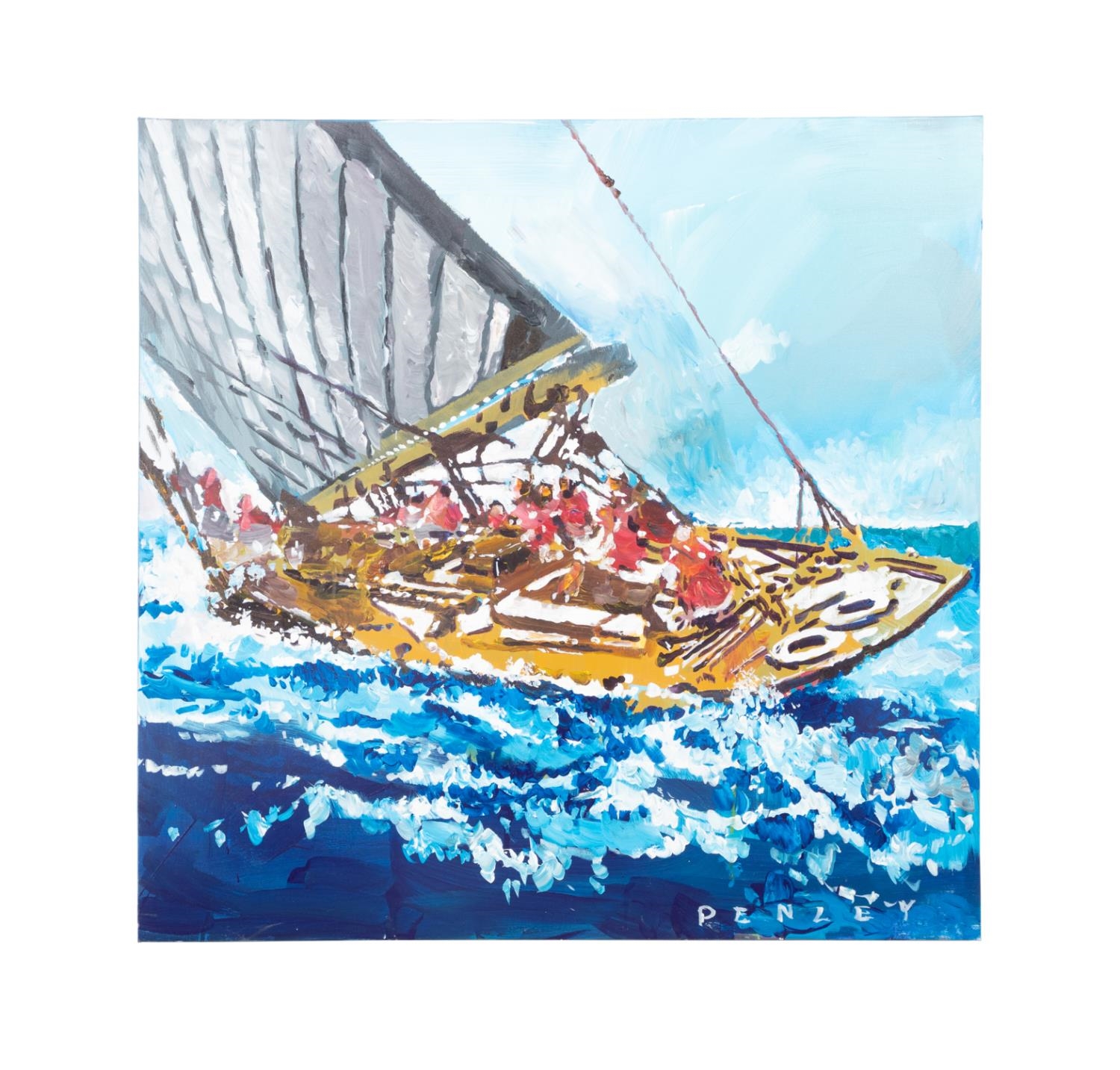 Steve Penley | Sailboat (2020) | MutualArt