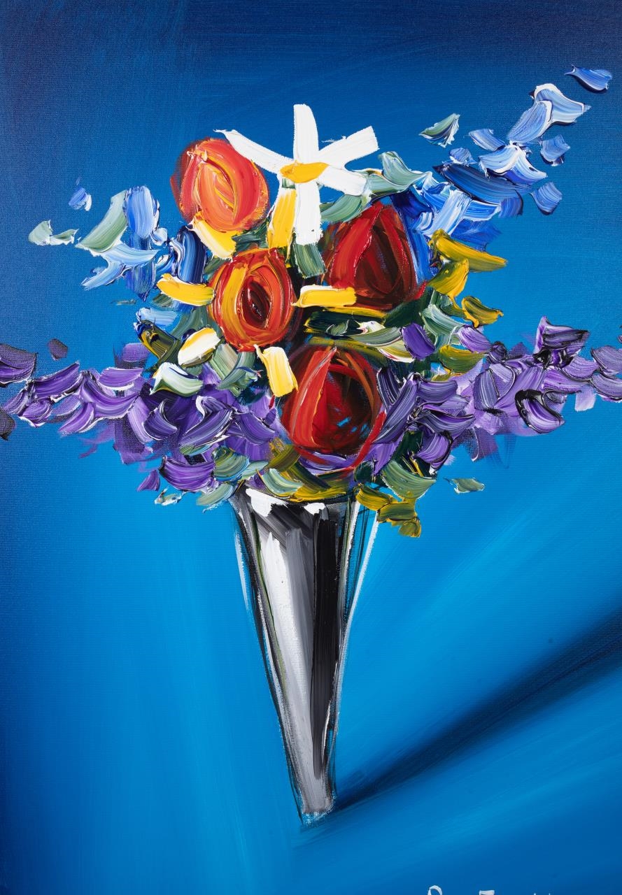 Steve Penley | Vase of Flowers (1964) | MutualArt