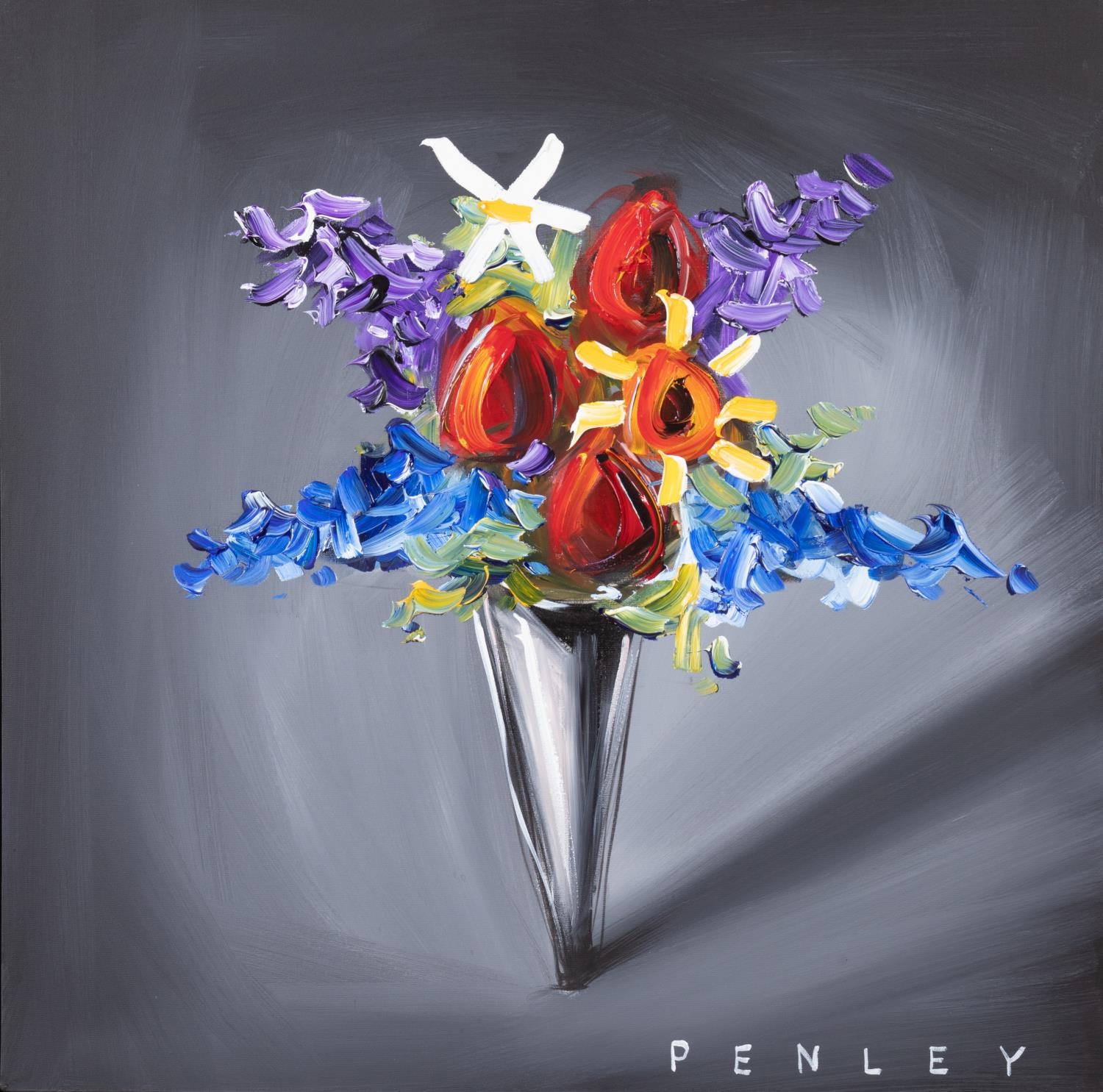 Steve Penley | Vase of Flowers | MutualArt