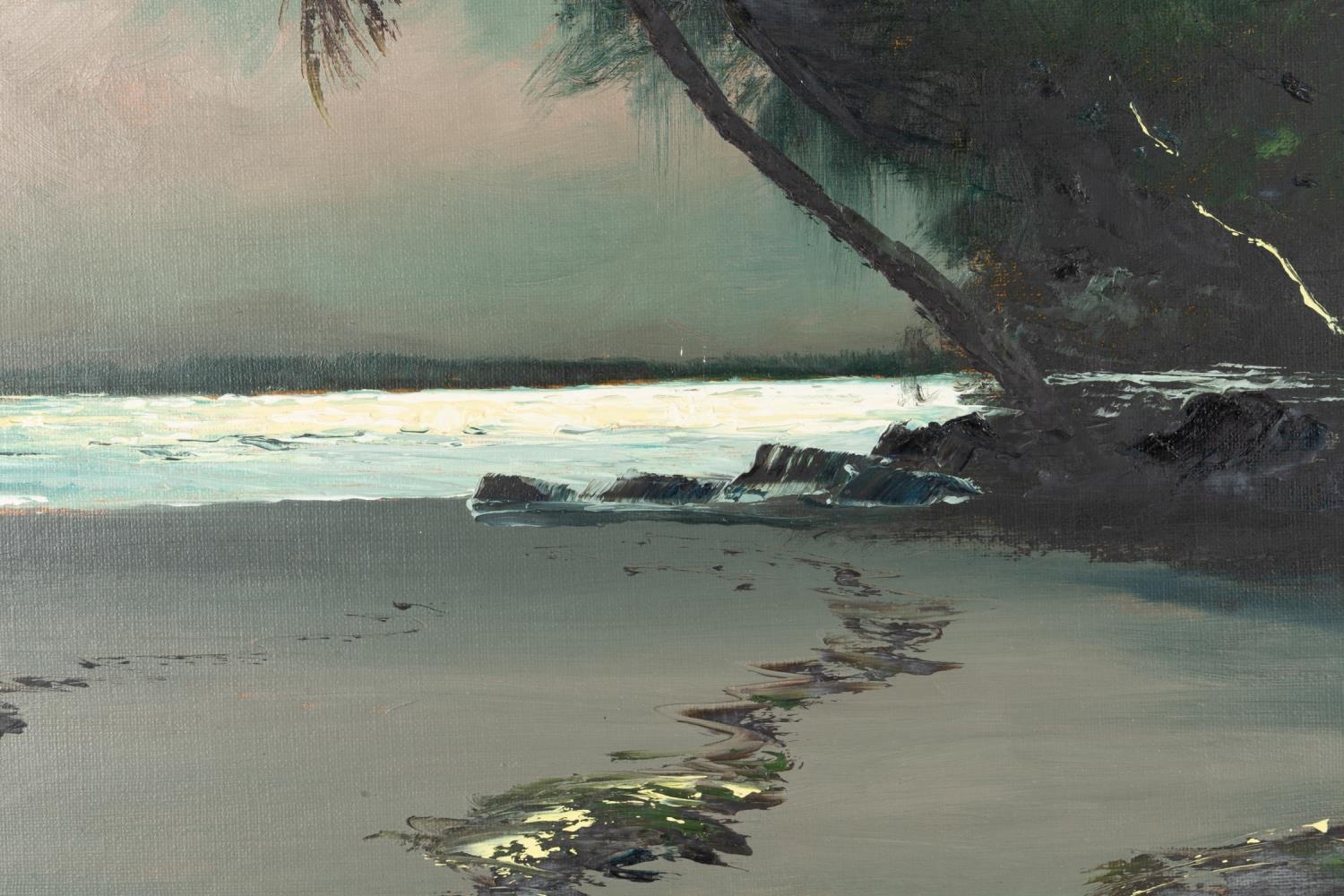 Harold Newton | Florida Highwaymen twilight beach landscape | MutualArt
