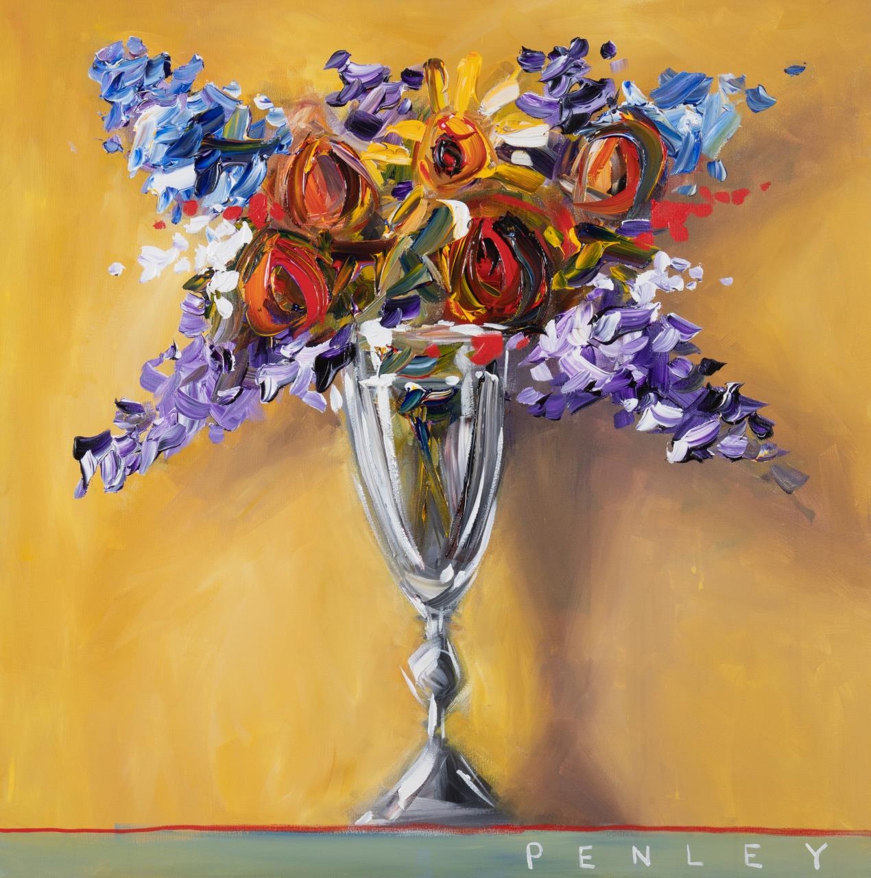 Steve Penley | Still Life of Flowers | MutualArt