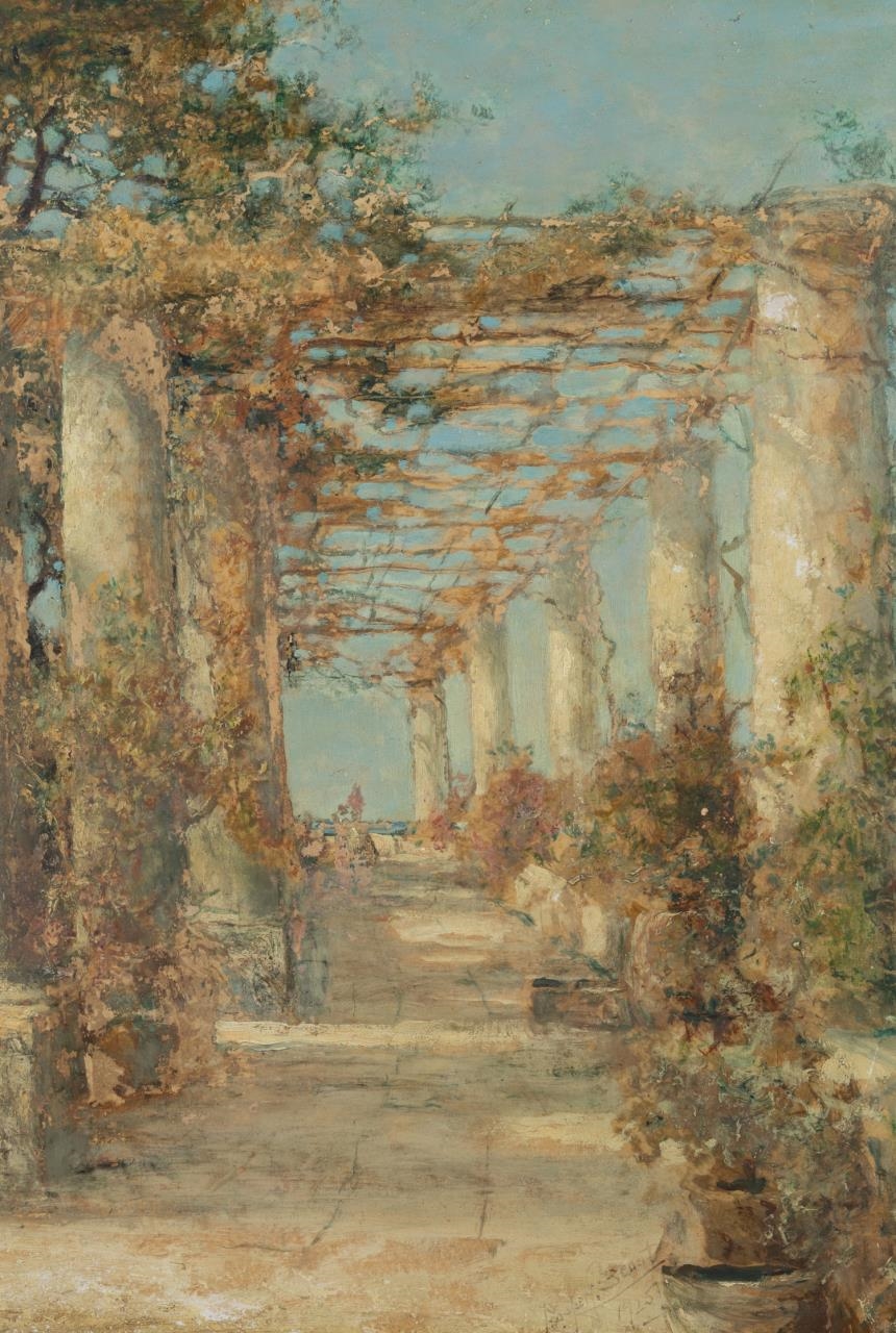 Prosper Senat | Pergola in Old Roman Villa Dalmatia (1925) | MutualArt