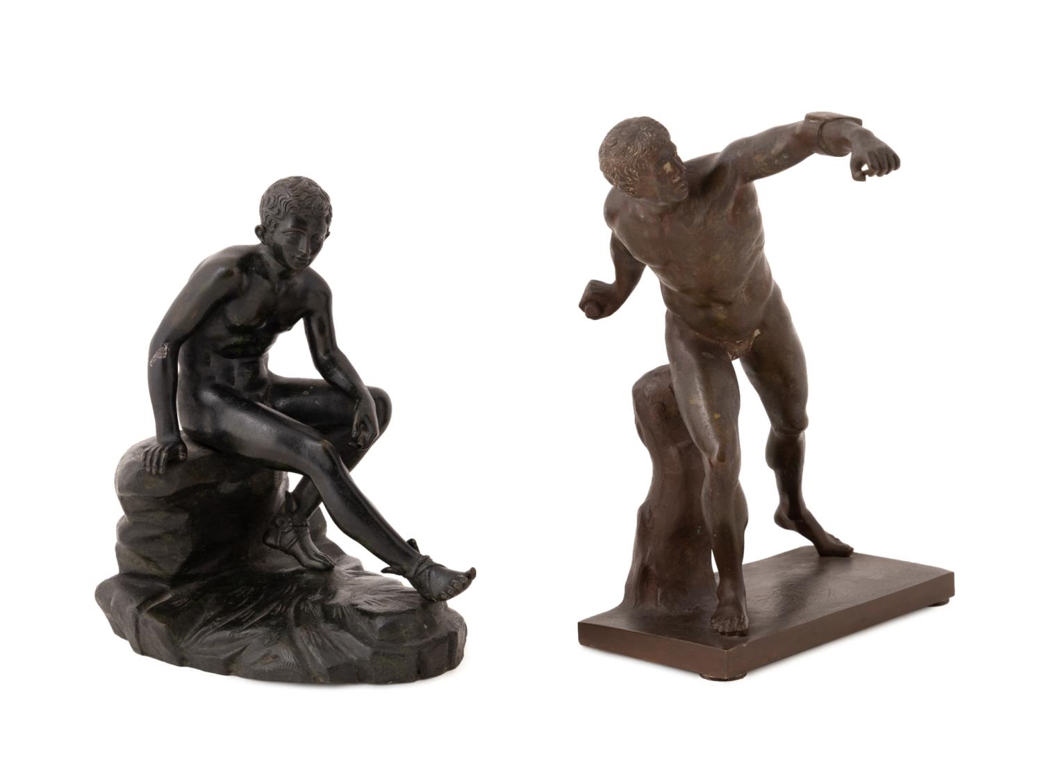 Lysippos of Sikyon | TWO BRONZE SCULPTURES OF CLASSICAL SUBJECTS ...