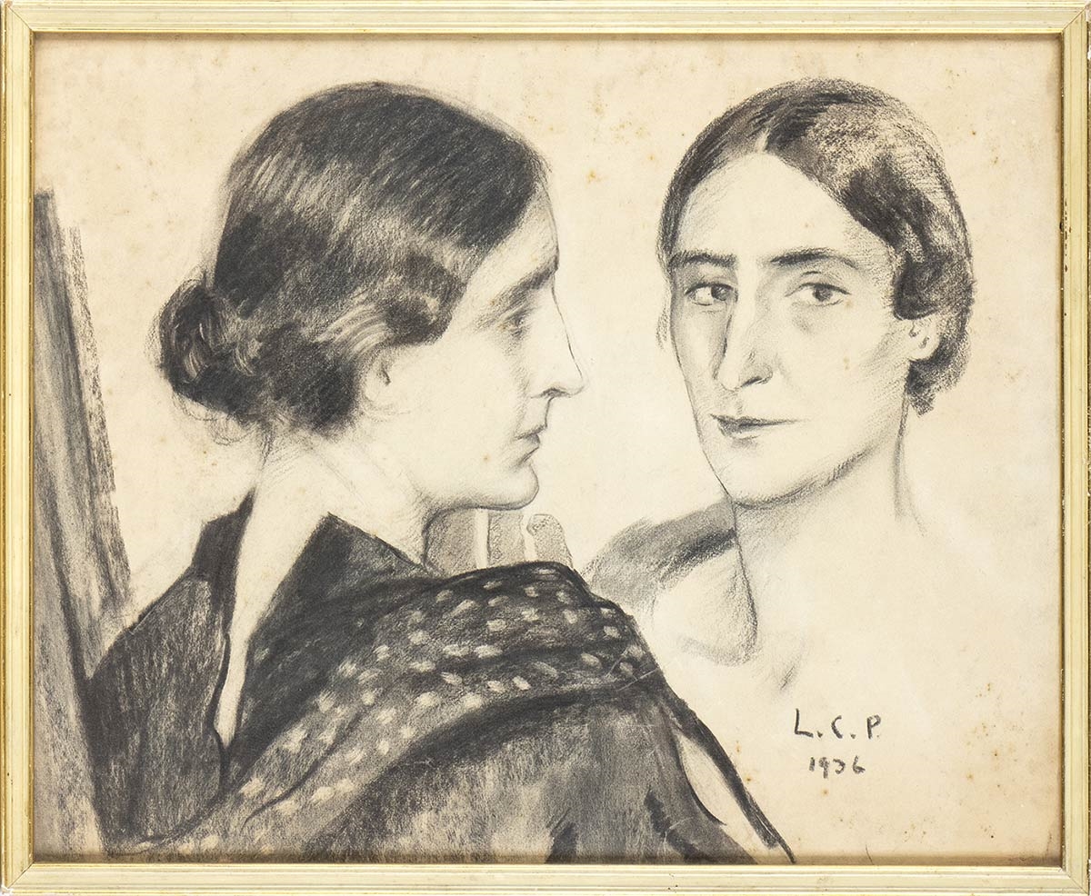 Leonetta Cecchi Pieraccini | Double portrait of Titina Maselli's mother ...