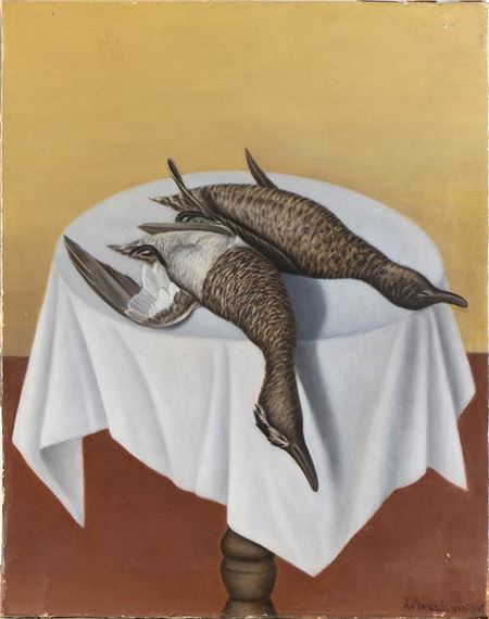 Riccardo Francalancia | Le anatre (1951) | MutualArt