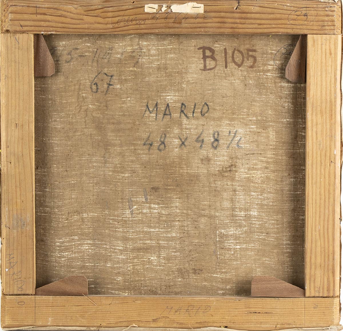 Baccio Maria Bacci | Portrait of a young boy with straw hat | MutualArt