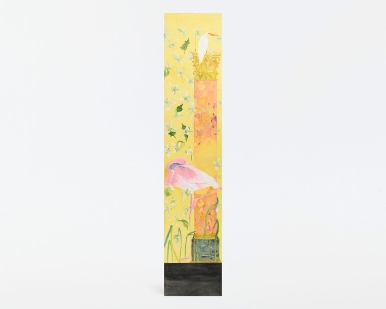 George Venson | George VENSON Suite of five vertical painted with ...