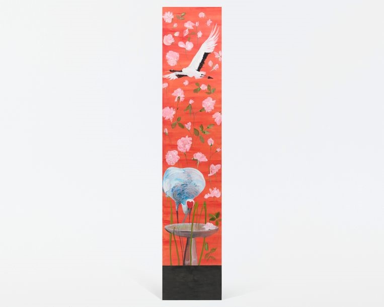 George Venson | George VENSON Suite of five vertical painted with ...